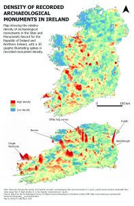 Showing the archaeology of Ireland in one map? – Archaeology Ireland